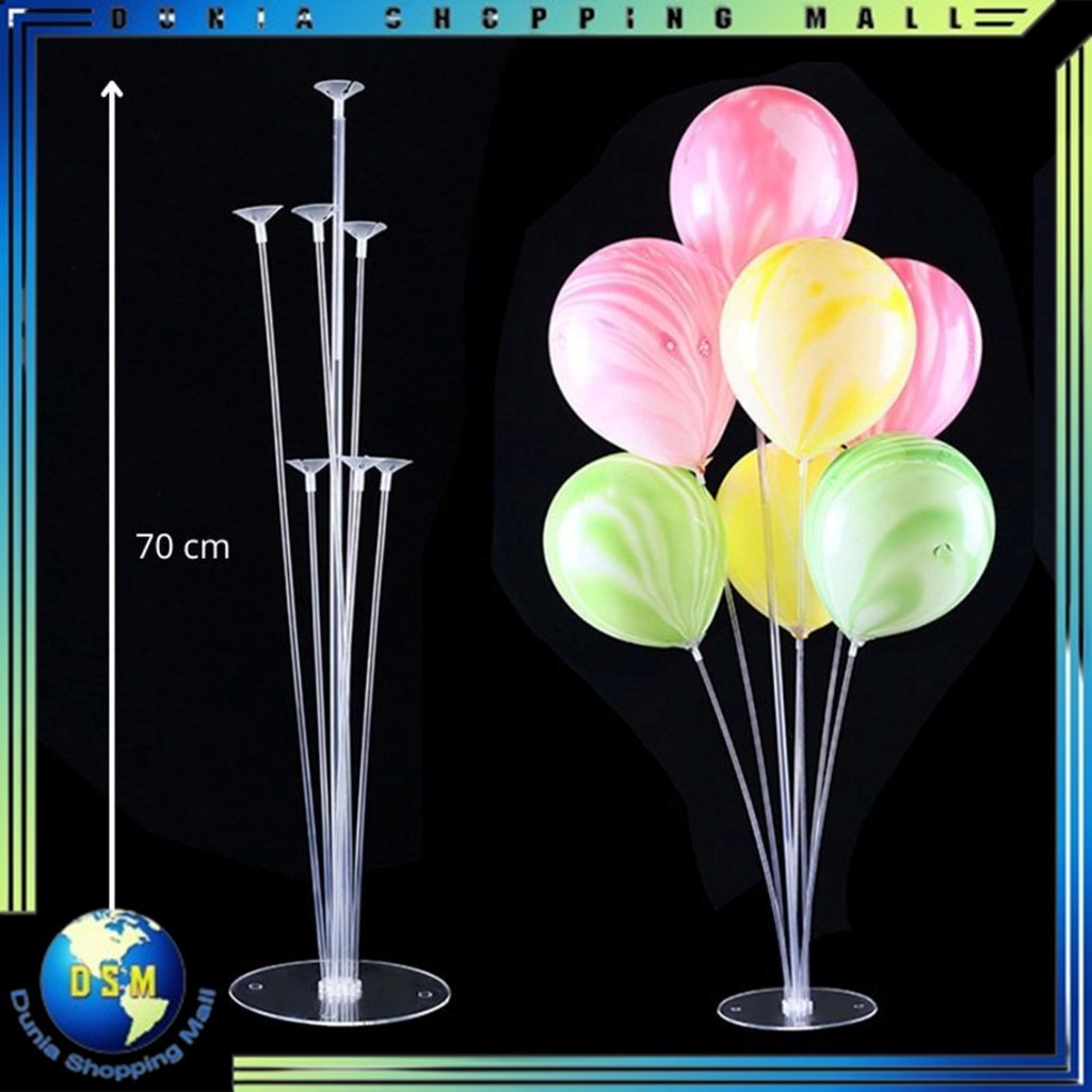 Jual DSM Stick Cup Standing Balon Tiang Dekorasi Stick Balon 70cm ...