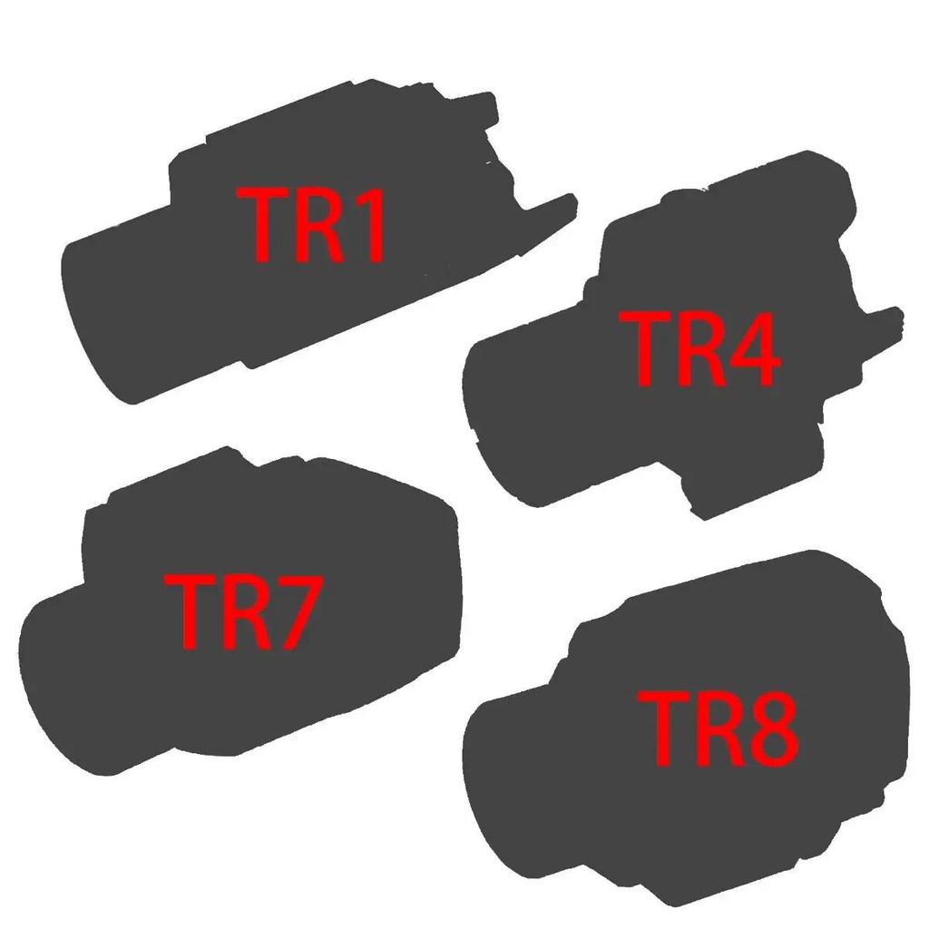 Jual Tactical TR8 TR7 TR1 TR4 LED Weapon Light Scout Red Laser Sight ...
