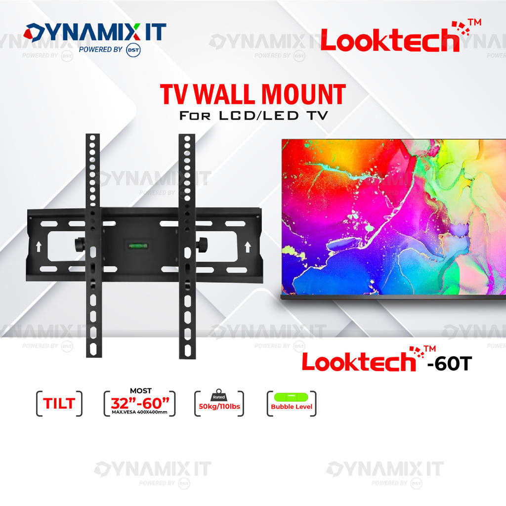 Jual Looktech Bracket TV LED 60T 32 Inch - 60 Inch | Shopee Indonesia