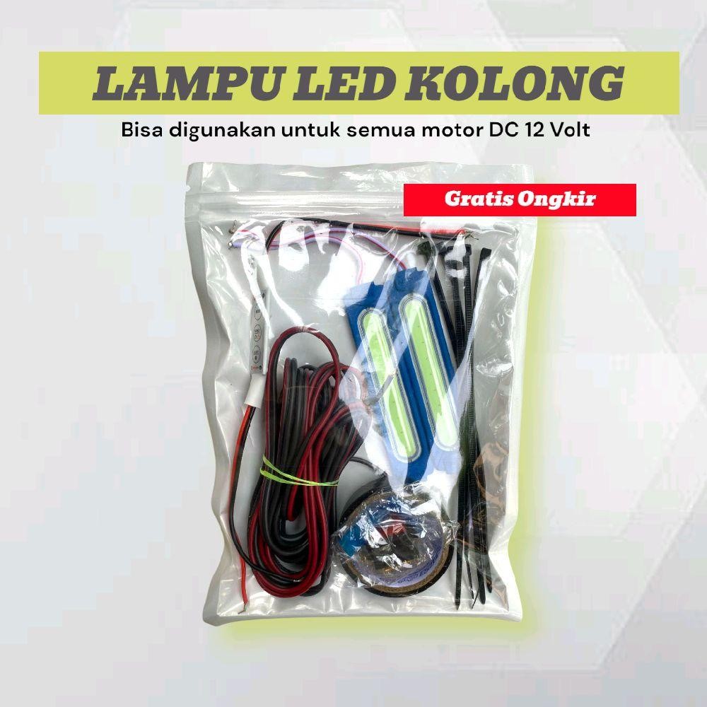 Jual Paket Lampu LED Kolong Semua Motor Kedip 12 Volt 9 Titik LED | Shopee Indonesia