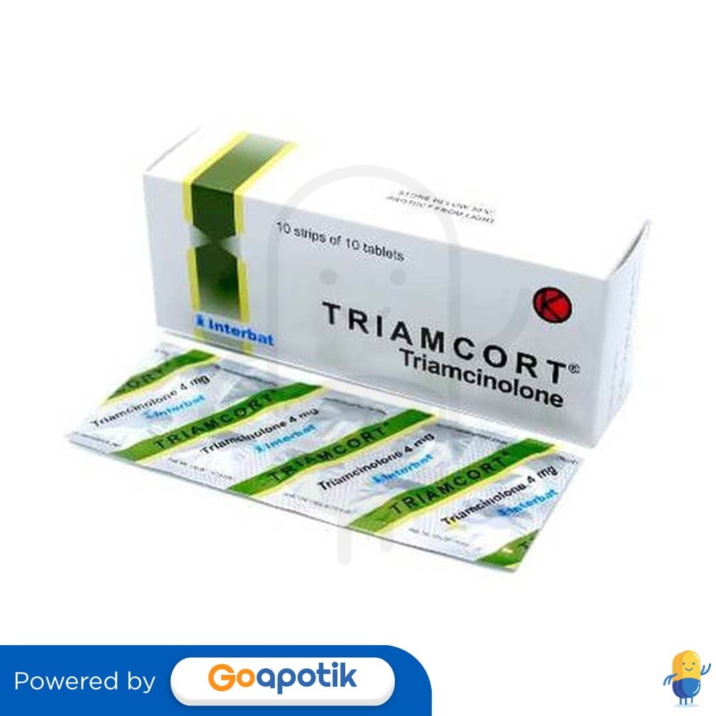 Jual Triamcort 4 Mg Box 100 Tablet | Shopee Indonesia