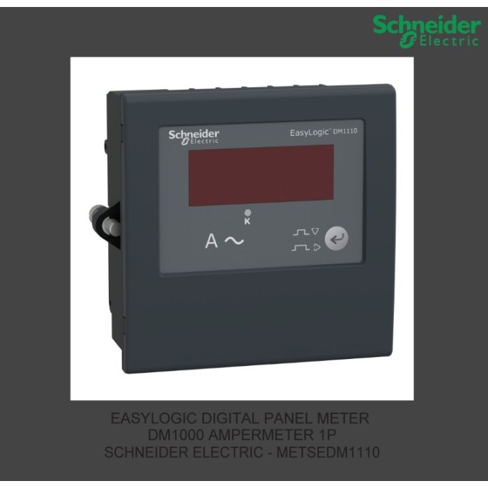 Jual EASYLOGIC DIGITAL PANEL METER DM1000 AMPERMETER 1P | Shopee Indonesia