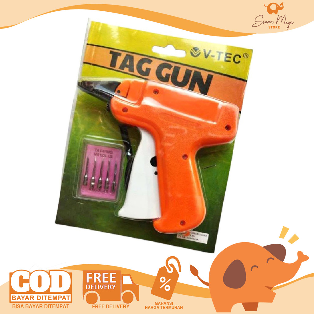 Jual VTEC Tagging Gun TG 008-5 - Alat Tembakan Pemasang Label Harga ...