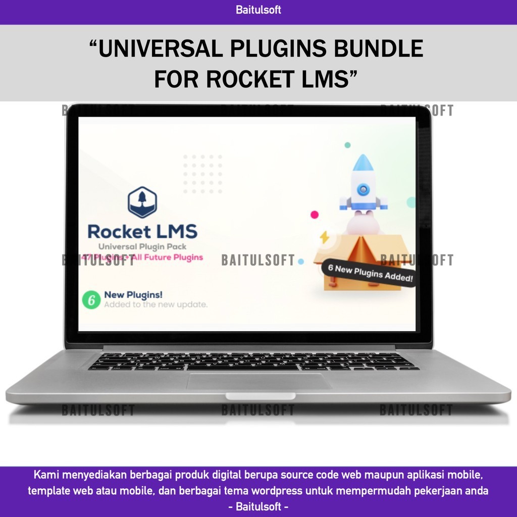Jual SOURCE CODE APLIKASI WEB UNIVERSAL PLUGINS BUNDLE FOR ROCKET LMS D58 BAITULSOFT | Shopee ...
