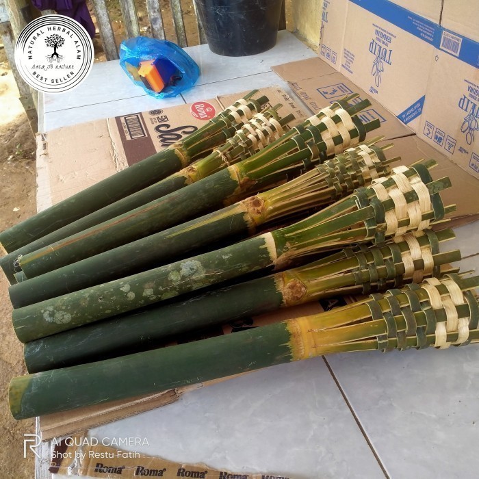 Jual obor bambu #hiasan #dekorasi #pesta #cafe #taman #obor #lampu # ...