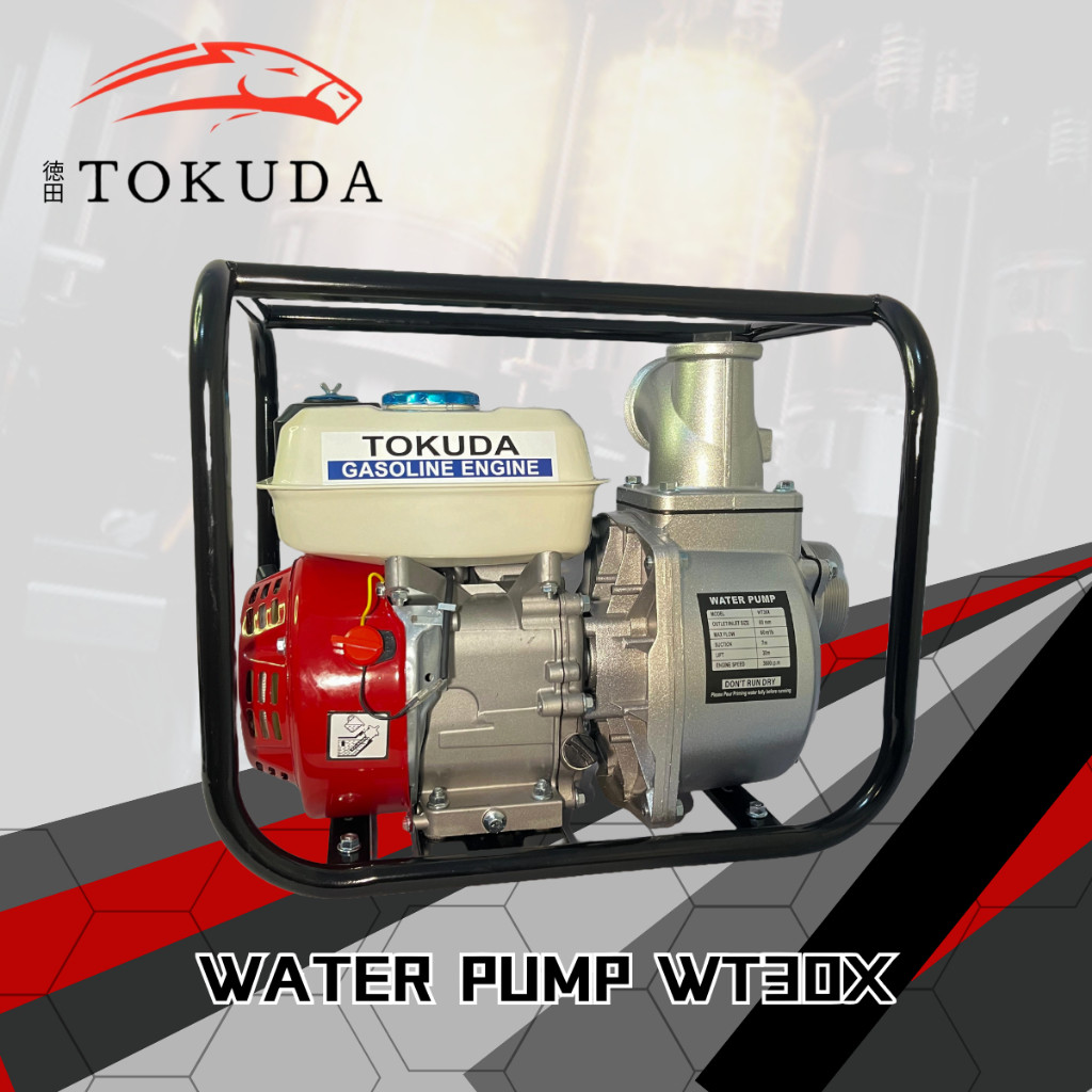 Jual TOKUDA Pompa Air Sawah WT30X / Mesin Water Pump WT 30X / Pompa Air ...