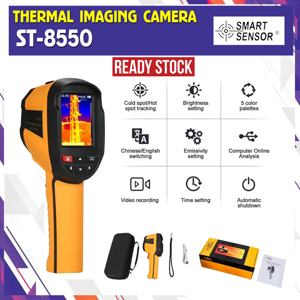 Jual SMART SENSOR ST 8550 ST-8550 Thermal Imager Camera Imaging ...