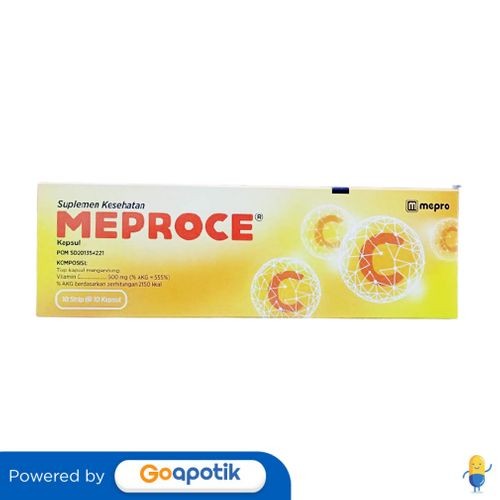 Jual Meproce Box Isi 100 Kapsul | Shopee Indonesia