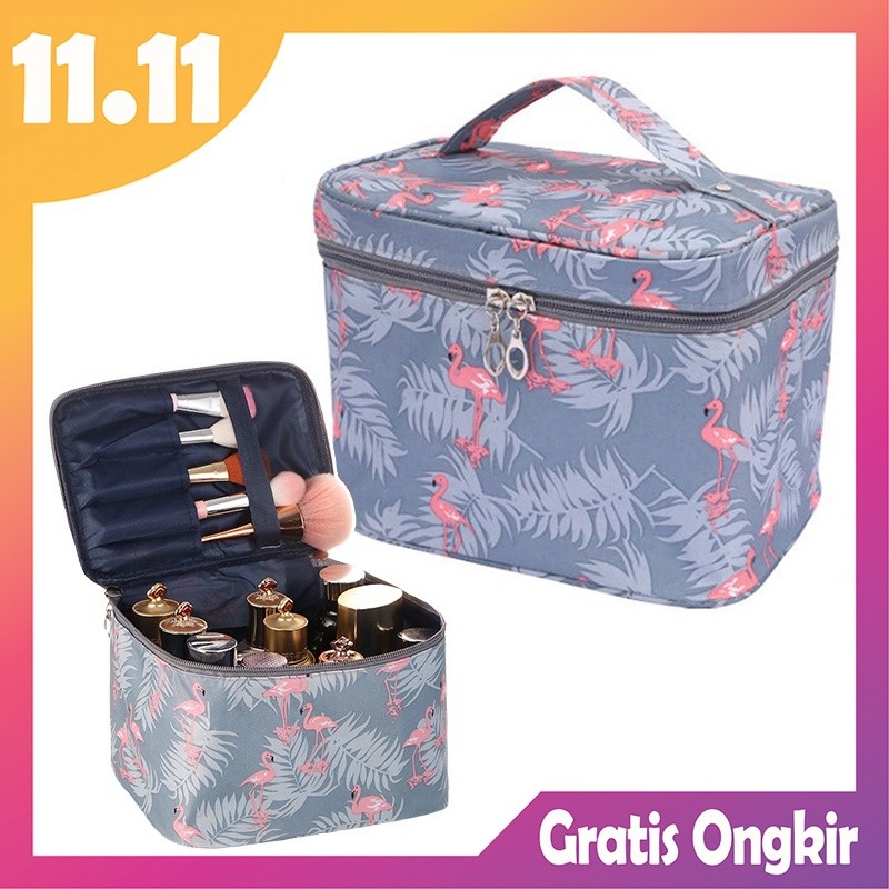 Jual FXG - Tas Kosmetik Travel Karakter Pouch Make Up Wanita Korea ...