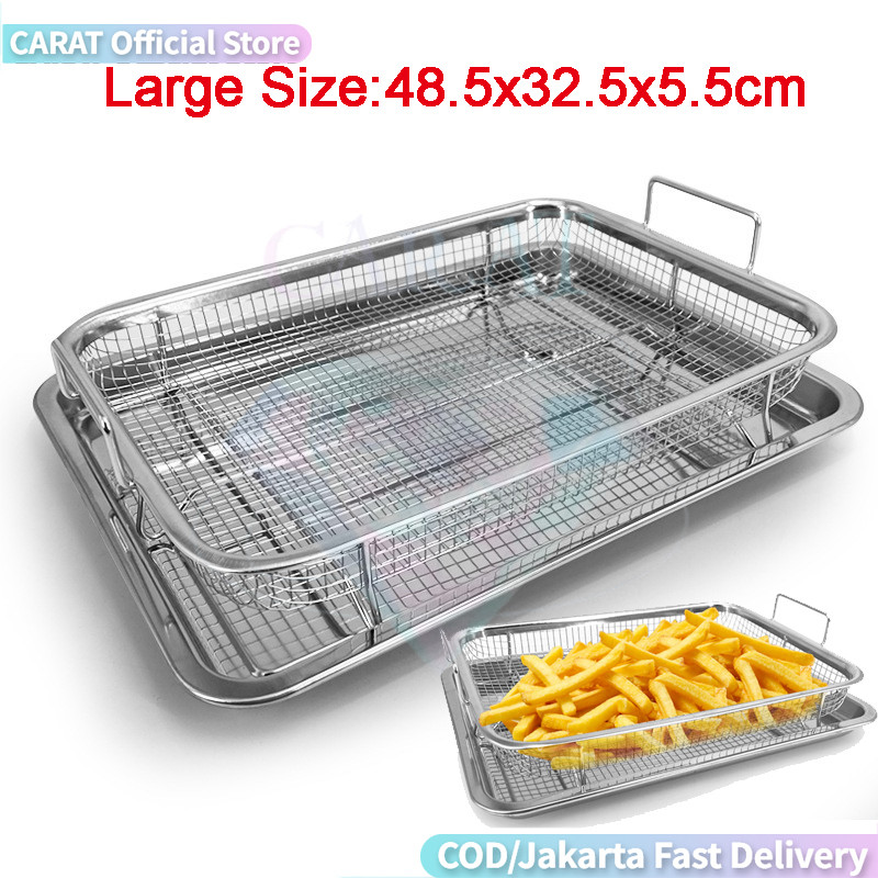 Jual CARAT Crisper Tray Fika / Oven Tray / Peniris Minyak / Cooling ...