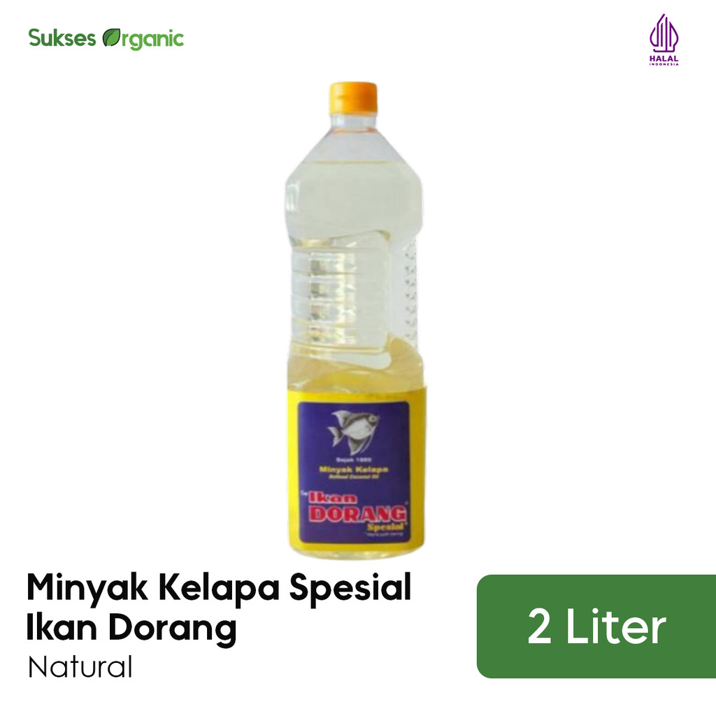 Jual Minyak Kelapa Spesial Ikan Dorang BOTOL 2 Liter | Shopee Indonesia