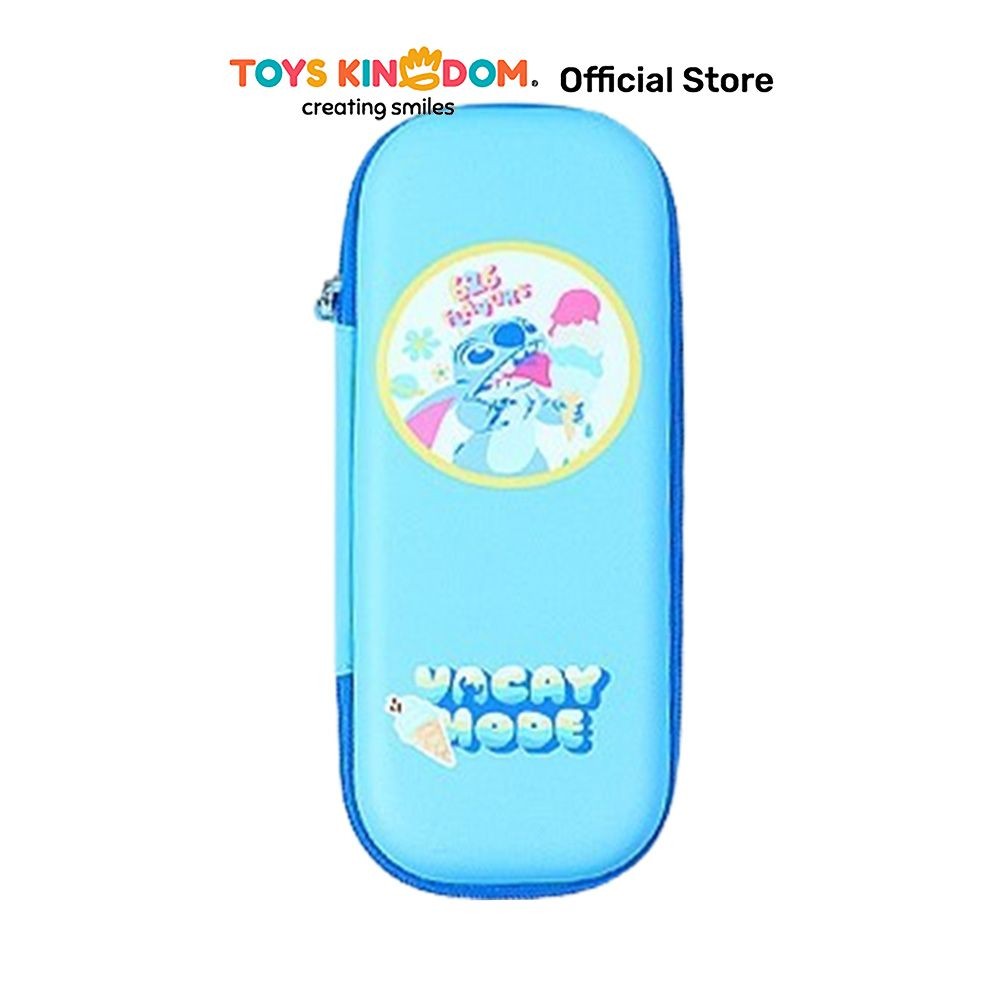 Jual Toys Kingdom Unimass Tempat Pensil Stitch Emboss - Biru Kotak ...