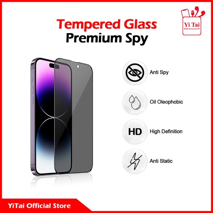 Jual YI TAI - Tempered Glass Premium Spy Xiaomi Mi 12T 5G 13T 10T 10T Pro 11T 11T Pro 8 Lite 11 ...