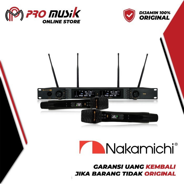 Jual Nakamichi PX90 Professional Wireless Microphone | Shopee Indonesia