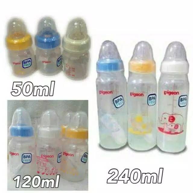 Jual Pigeon botol Susu 120/240 ml PP RP standard | Shopee Indonesia