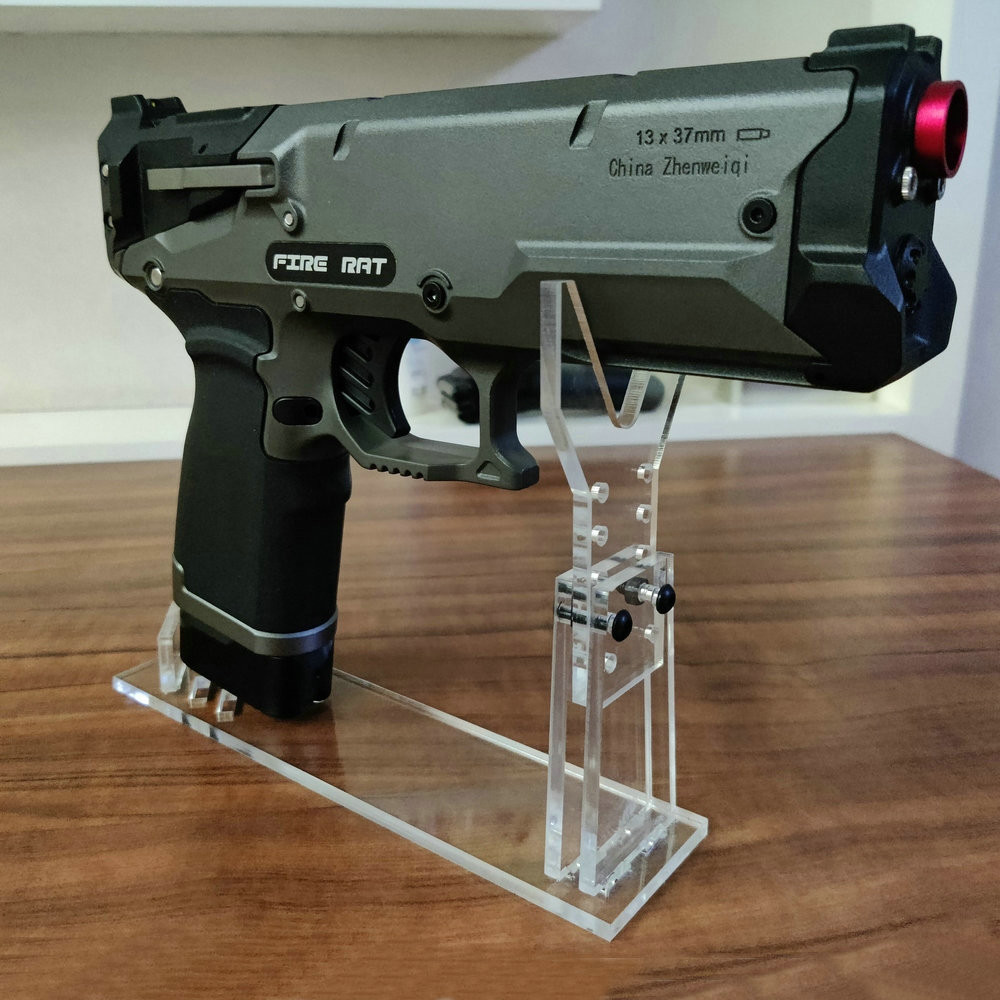 Jual Pistol Display Stand Unique Design General Gun Holder Adjustable ...
