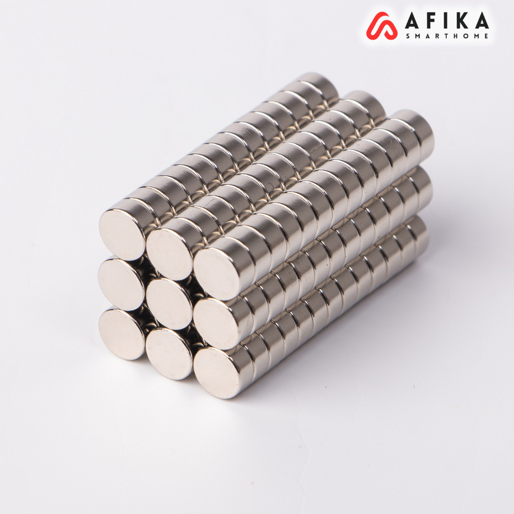 Jual Magnet Bulat 100 PCS Powerful Neodymium NdFeB N50 5x1.5mm | Shopee ...