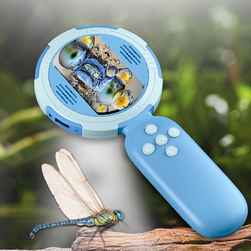 Jual IPS Mini Pocket Microscope Kids Science Experiment Utensils ...