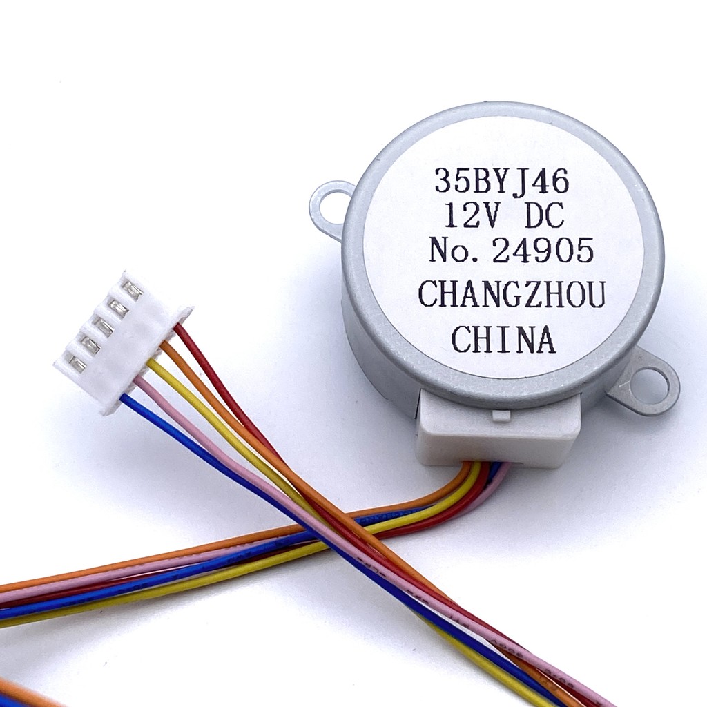 Jual 35BYJ46 12V Stepper Motor For Intelligent Toilet Lid Water Flow ...