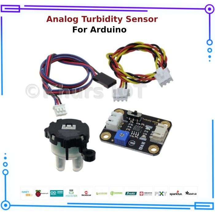 Jual JS99 DFRobot : Analog Turbidity Sensor For Arduino | Shopee Indonesia