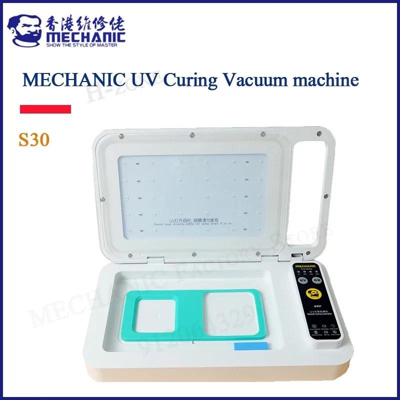 Jual Mechanic S30 UV Curing Vacuum Laminating for Straight Curved ...