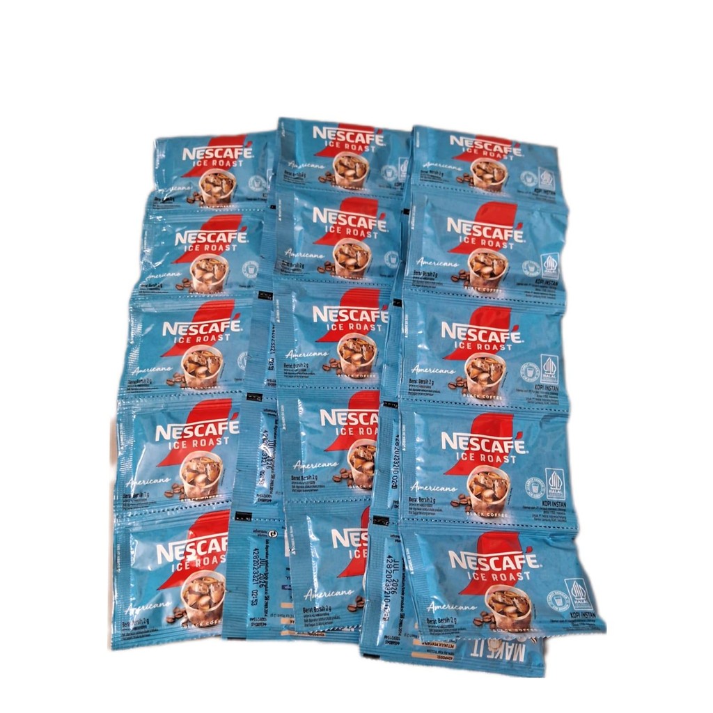 Jual Nestle Nescafe Ice Roast Americano Renceng 10 sachet x 2 gr ...