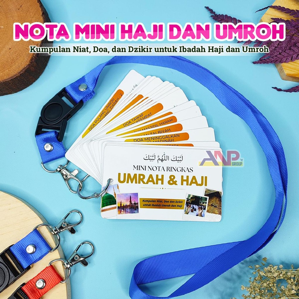 Jual ANP88 Catatan Doa Haji dan Umroh / Catatan Doa saat Umroh ...