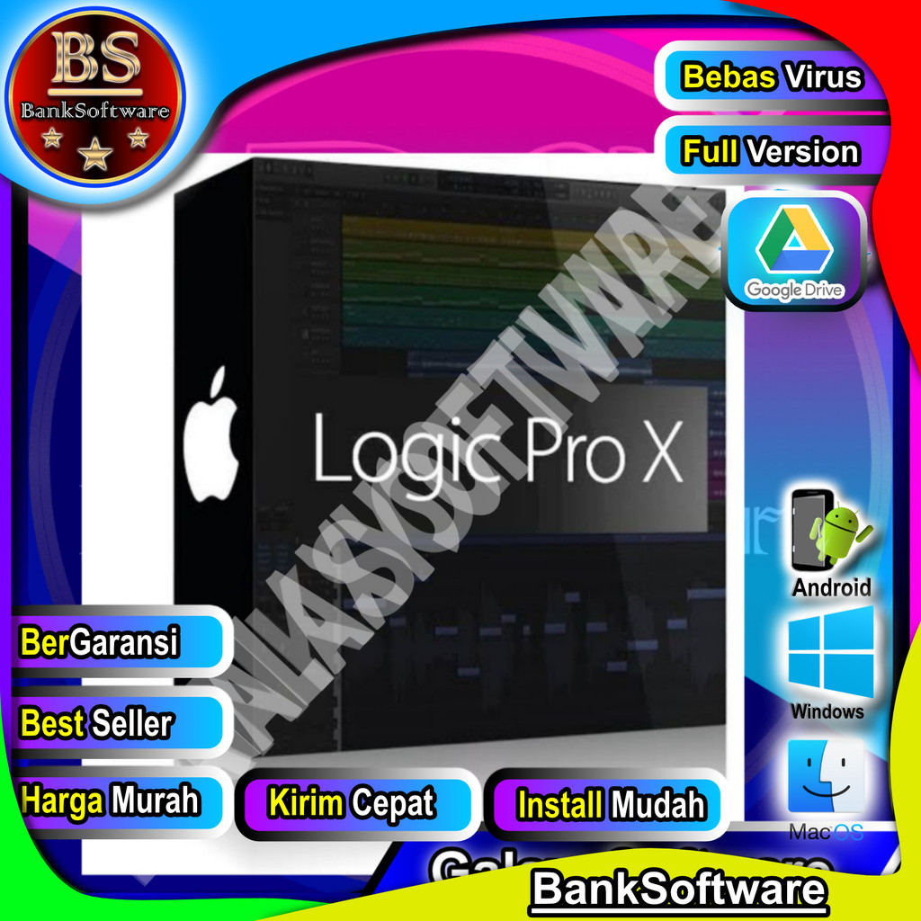 Jual Logic Pro X v11.0.0 2024 Mac Os Full version musik produser - AmazingSoftware | Shopee ...