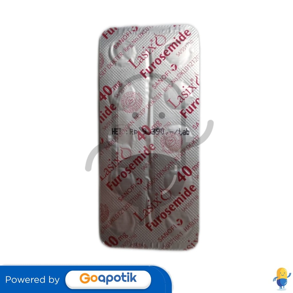 Jual Lasix 40 Mg Strip 10 Tablet | Shopee Indonesia