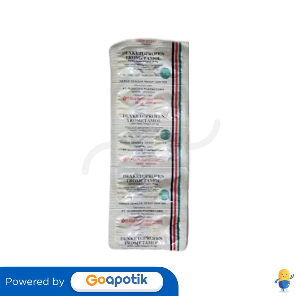 Jual Dexketoprofen Nulab 25 Mg Strip 10 Tablet | Shopee Indonesia