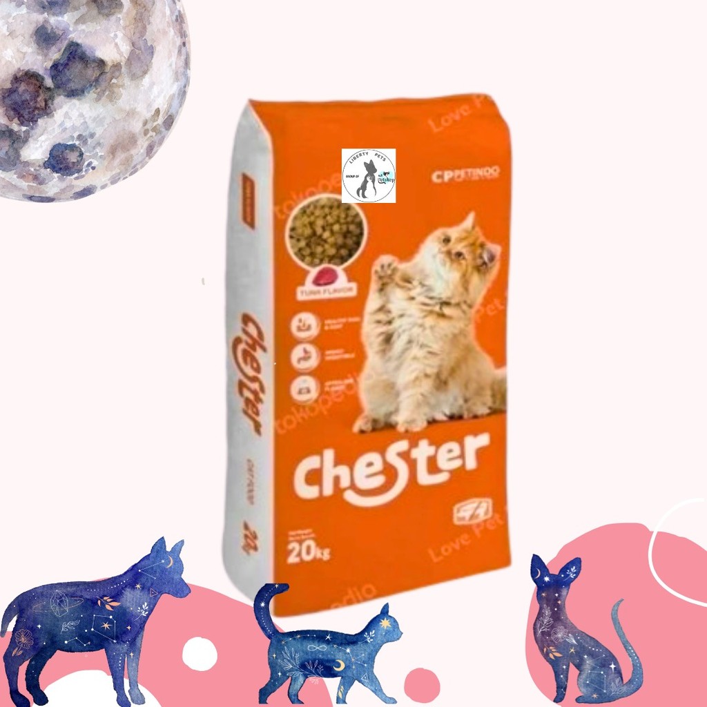 Jual Chester Cat Food Tuna Freshpack 20Kg Dry Food Makanan Kucing All ...