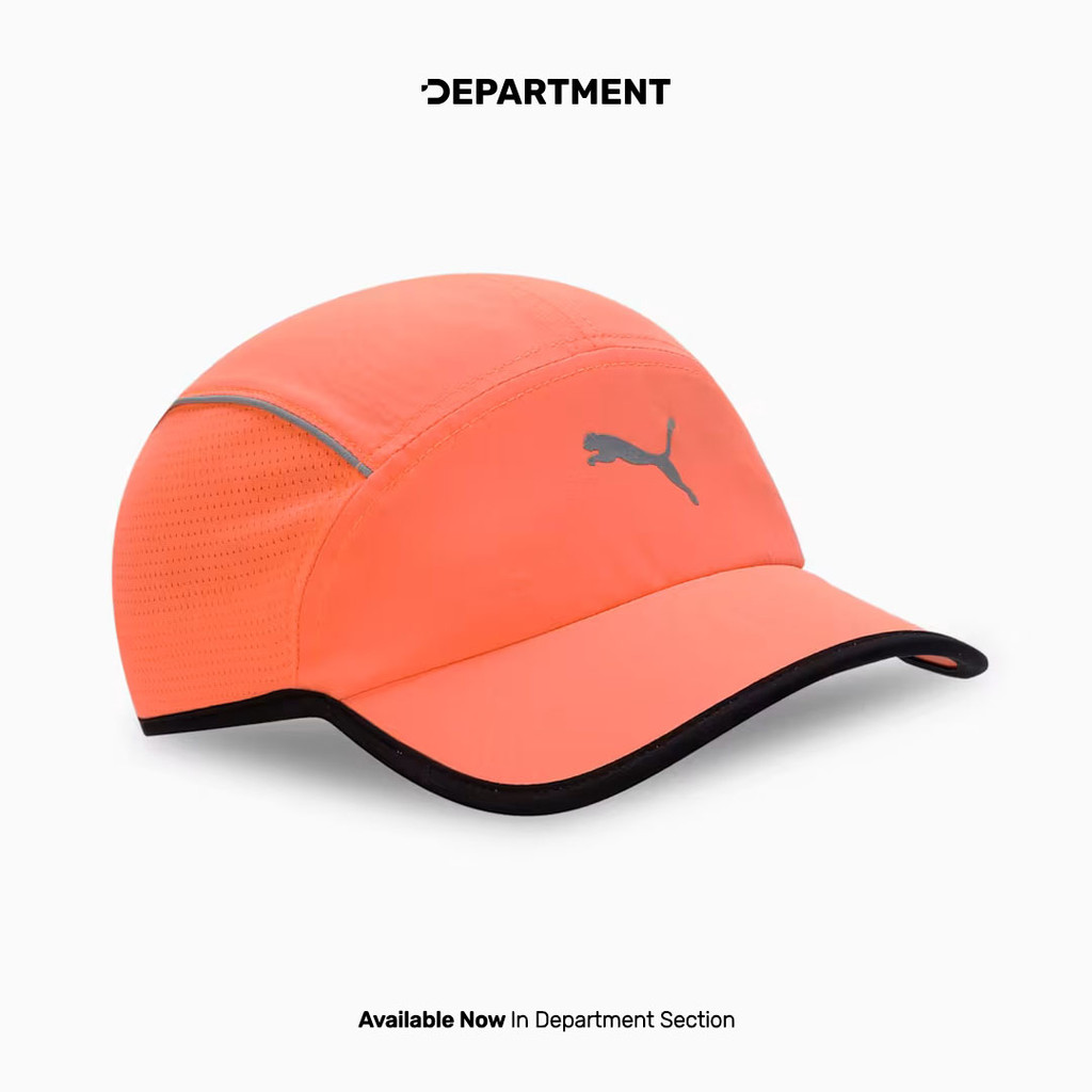 Jual PUMA RUNNER SHORT VISOR 5 PANEL Topi Lari 02616705 ORI | Shopee ...