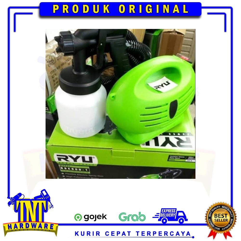 Jual SPRAY GUN ELECTRIC RYU RSE 800-1 SEMPROTAN CAT LISTRIK ELEKTRIK ...