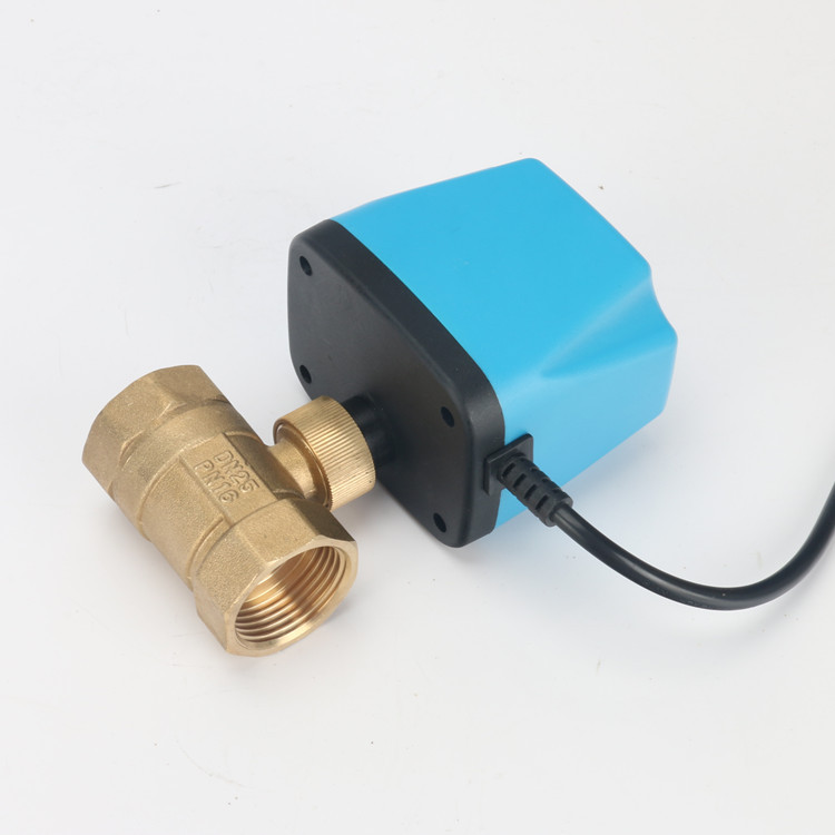 Jual 1/2" 3/4" 1" 2" Electric Ball Valve AC220V DC12V DC24V 2-wire Brass Electric Ball Valve ...