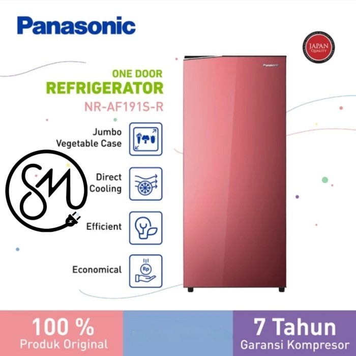 Jual Kulkas Panasonic NR-AF191S-PK A R 1 Pintu 164 L NRAF191S | Shopee Indonesia