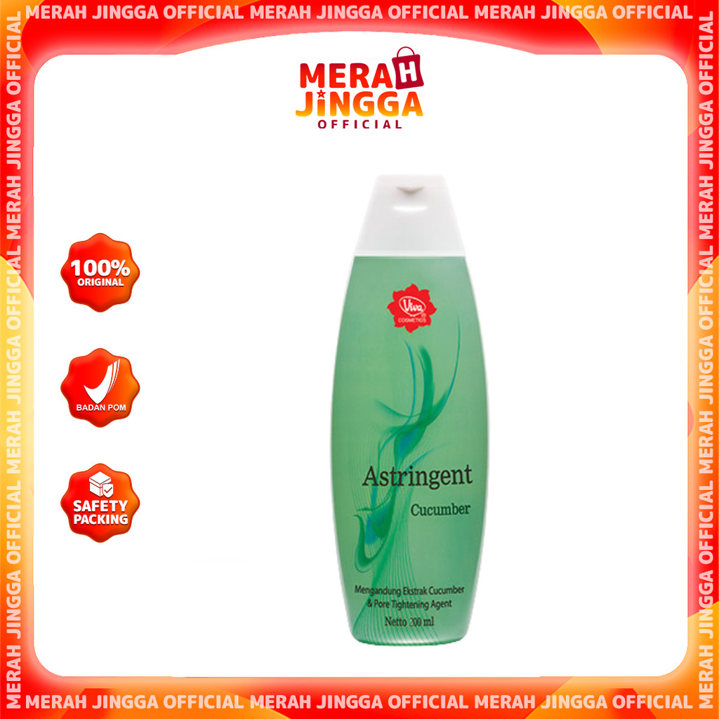 Jual Viva Astringent Cucumber 100ml & 200ml | Merah Jingga Official ...