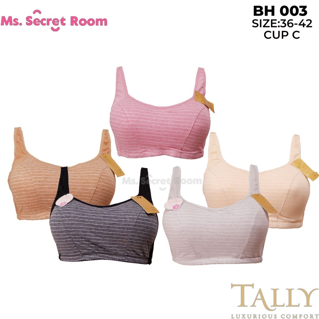 Jual TALLY BRA BH 003 | TANPA KAWAT | BUSA TIPIS | CUP C | FULL CUP ...