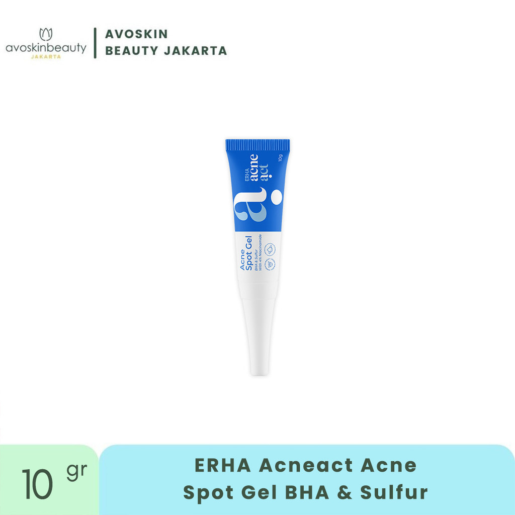 Jual ERHA Acneact Acne Spot Gel BHA & Sulfur 10gr - Obat Totol Jerawat ...