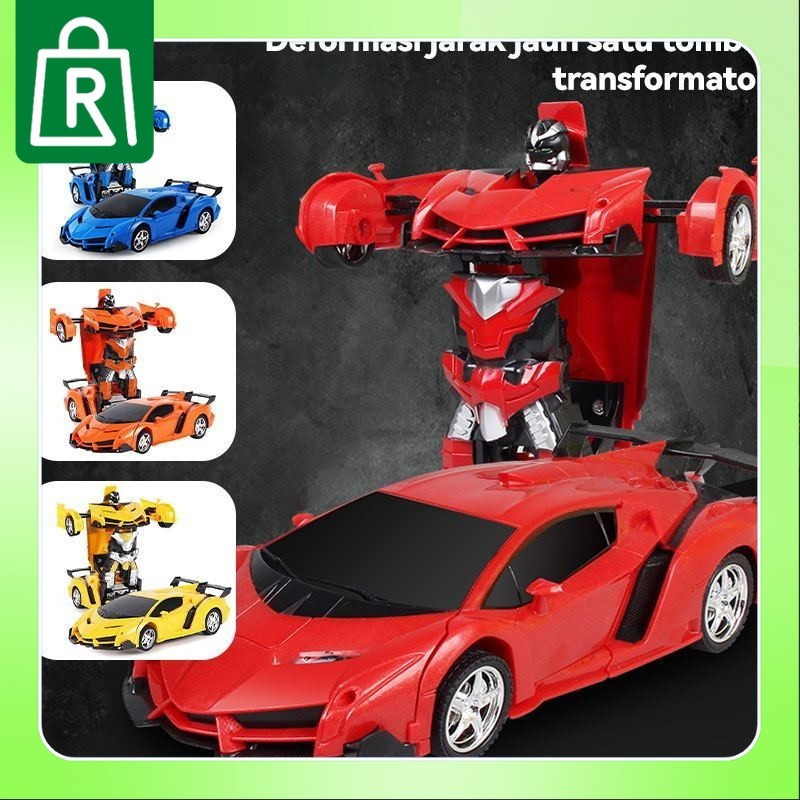 Jual 【READY】CATKing RC Transformers 1: 18 Mobil Robot JADI Robot Mobil ...