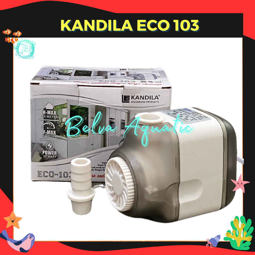 Jual KANDILA ECO 103 POMPA AQUARIUM LOW WATT POMPA CELUP KANDILA ...