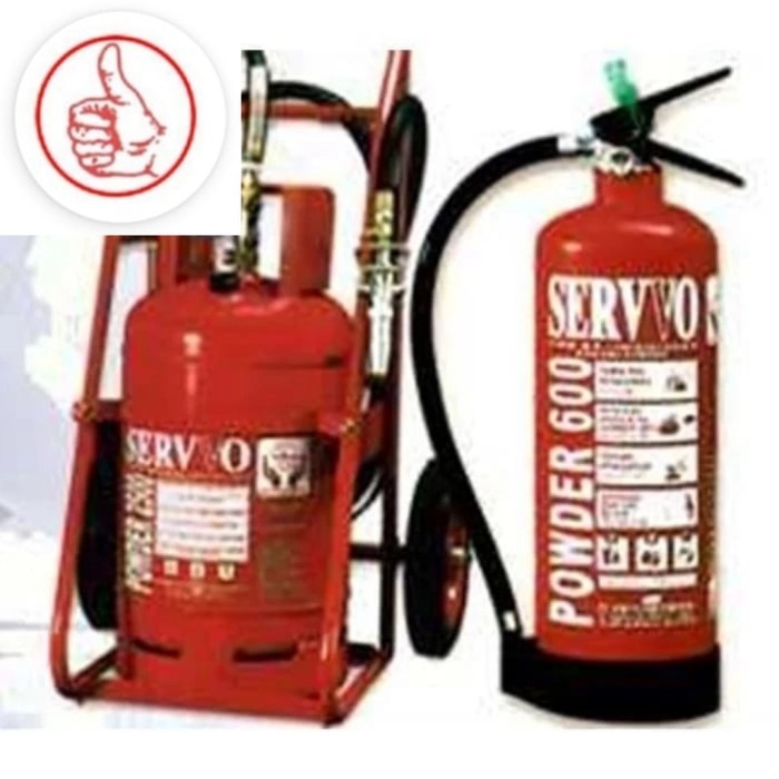 Jual APAR Pemadam Racun Api Fire Extinguisher Powder ABC SERVOO 68kg ...