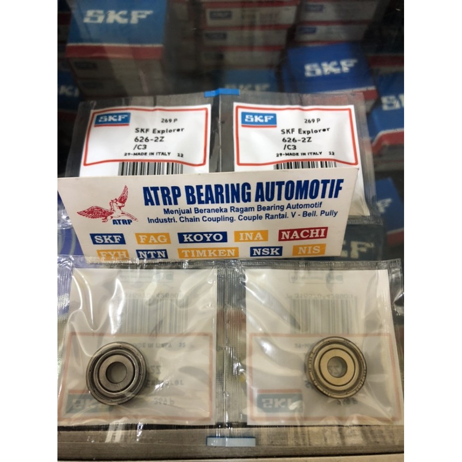 Jual BALL BEARING 626 2Z/C3 SKF Part Baru | Shopee Indonesia