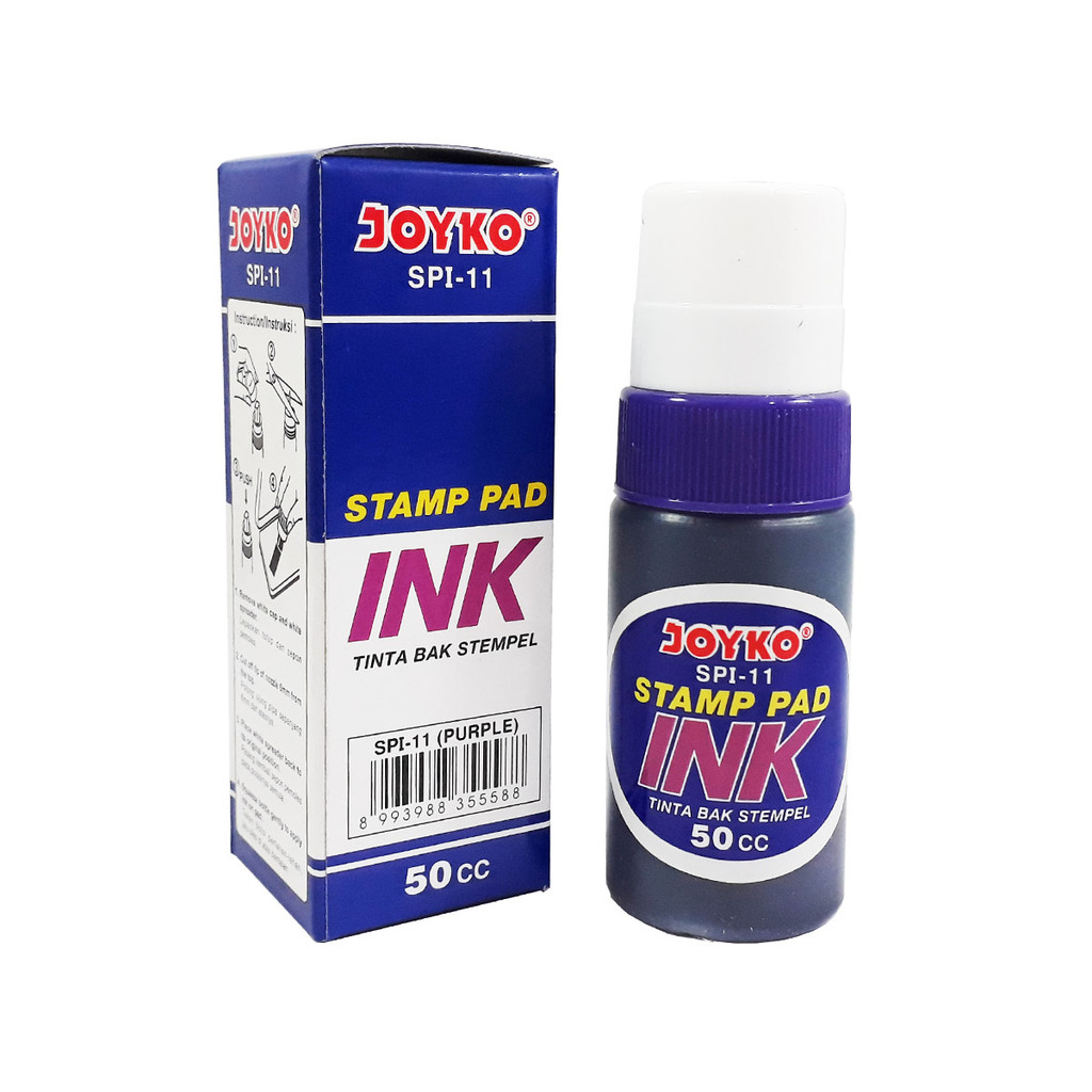 Jual Isi Ulang Tinta Stempel INK REFILL STAMP PAD JOYKO Permanent ...