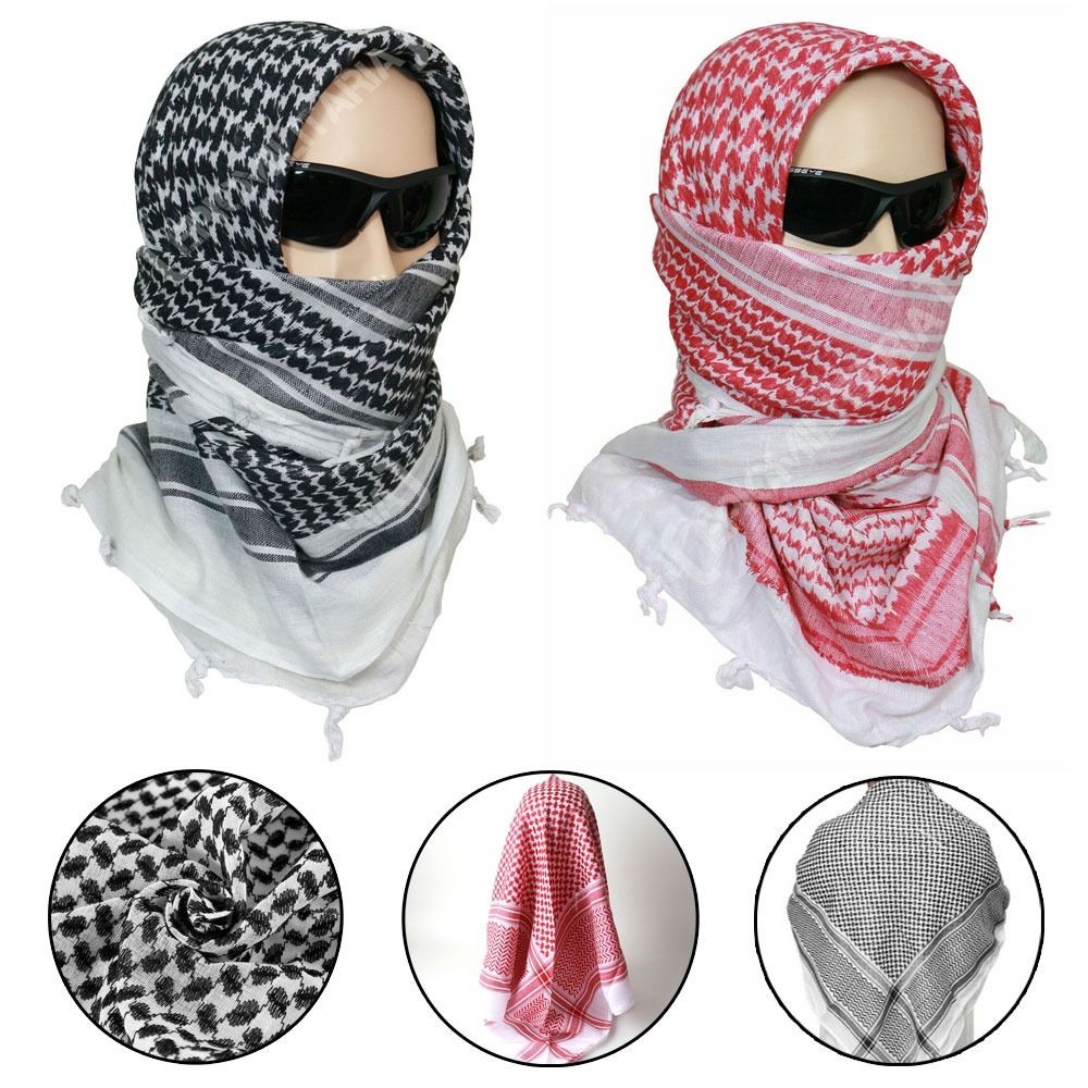 Jual 1Pcs Palestine Bandana Muslim Shemagh Scarf Islamic Traditional ...