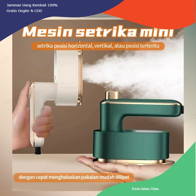 Jual setrika uap portable sederhana 3in1, mudah dan simple/setrika mini ...