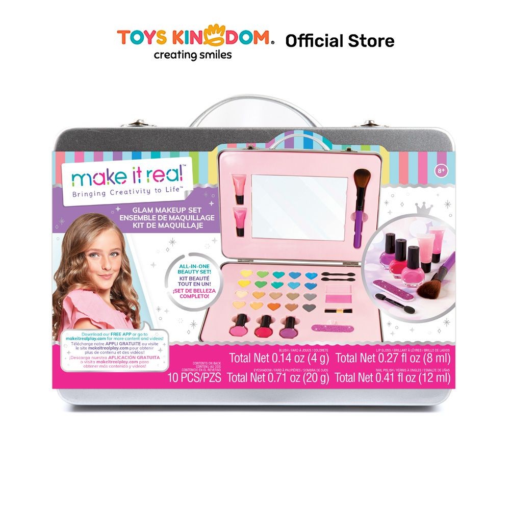 Jual Toys Kingdom Make It Real Set Makeup Anak Glam 2506 Kids Toy Toys ...