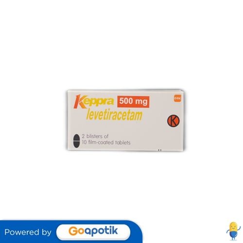 Jual Keppra 500 Mg Box 20 Tablet | Shopee Indonesia