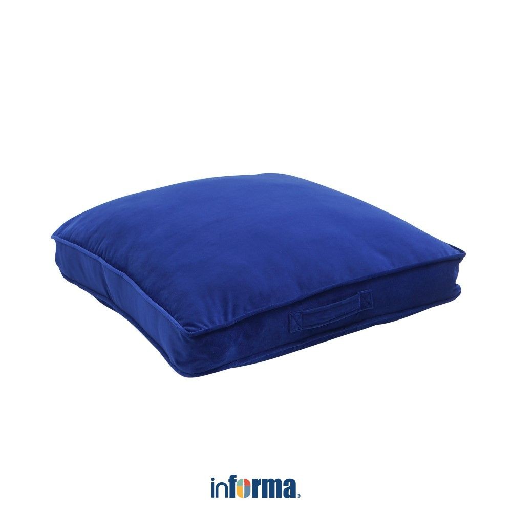 Jual Informa 65X65 cm Bantal Lantai Square - Biru Tua Floor Cushion ...
