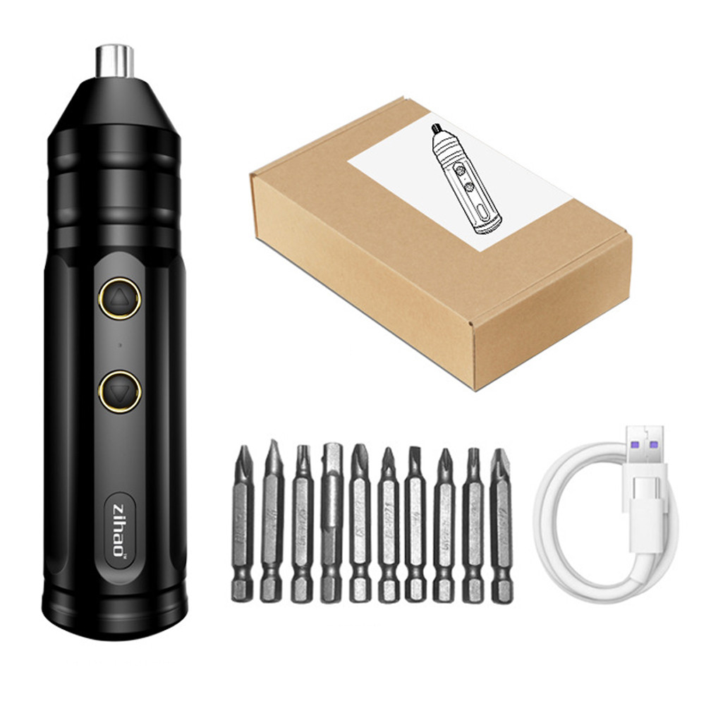 Jual Mini Cordless Electric Screwdriver High Torque Screwdriver Set ...
