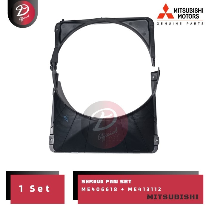 Jual COVER TUTUP RADIATOR SHROUD FAN RUMAH KIPAS RADIATOR CANTER PS125 ...